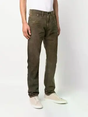 Ralph Lauren Bleach-wash Straight-leg Jeans
