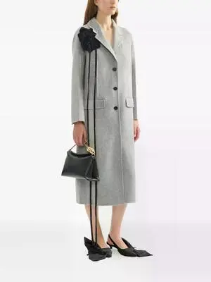 Erdem Floral Appliqué Tailored Coat