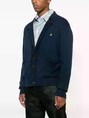 VIVIENNE WESTWOOD Embroidered Orb Detail Cardigan
