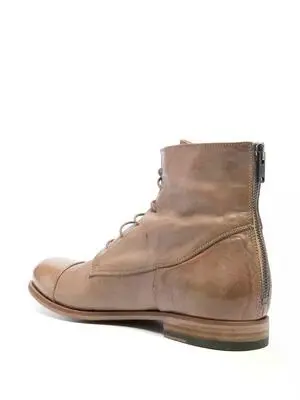 PANTANETTI Leather Ankle Boots