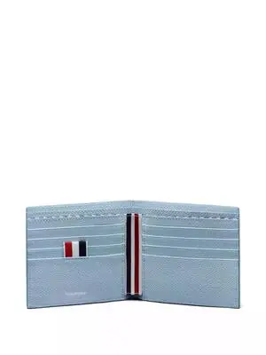 Thom Browne Pebble Grain Bifold Wallet - Blue