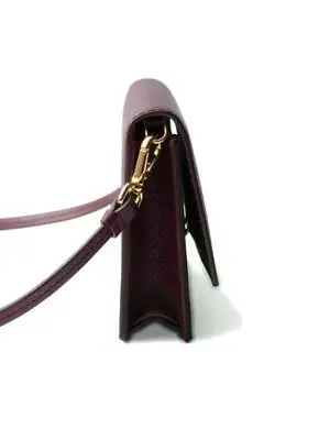 Prada Leather Flap Wallet