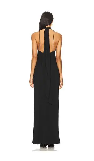 Amanda Uprichard Ashton Maxi Dress - Black