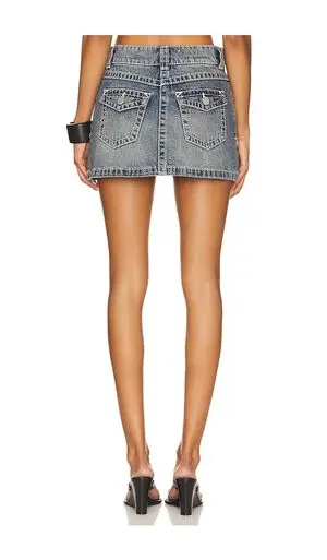 Abrand Denim 95 A Line Skirt