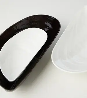SERAX Marcel Large Porcelain Bowl Wouters & Hendrix - Black