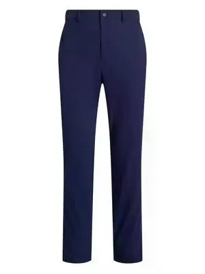 Rlx Ralph Lauren Navy Logo Patch Tailored Trousers - Blue