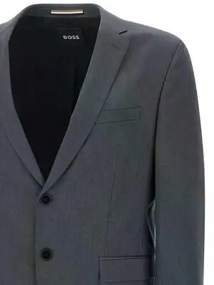 BOSS Peak-lapel Wool Blazer