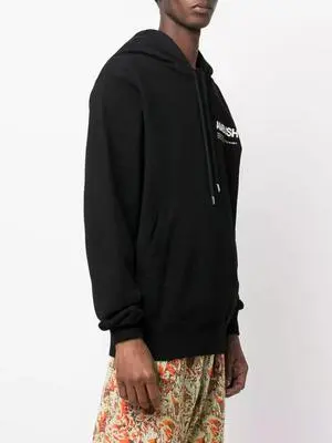 AMBUSH Logo-print Hoodie - Black