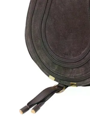 Chloé Marcie Suede Cross Body Bag - Brown