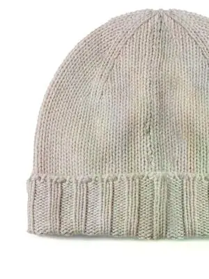 John Galliano Ribbed Wool Beanie