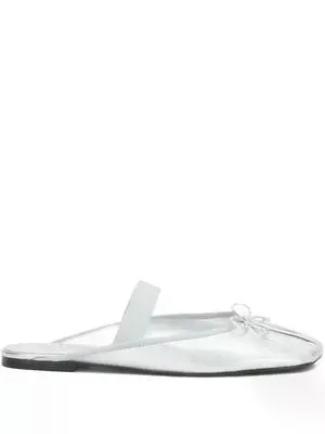 3.1 Phillip Lim Leather Bow Detail Mules