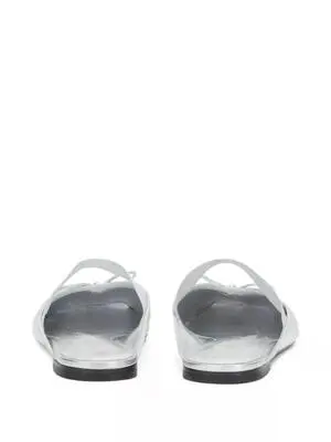 3.1 Phillip Lim Leather Bow Detail Mules