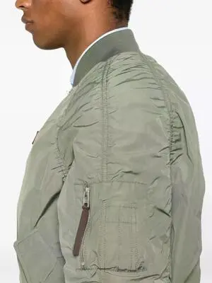 Moschino Ruffled Bomber Jacket