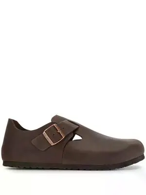 BIRKENSTOCK Leather Mary Jane Shoes - Brown