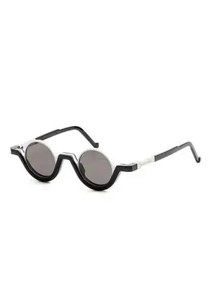 VAVA EYEWEAR Cl0024 Round-frame Sunglasses - Black