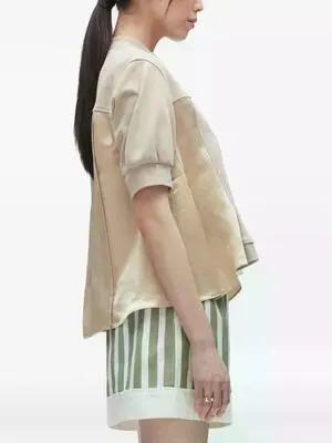 3.1 Phillip Lim Panelled Cotton T-shirt