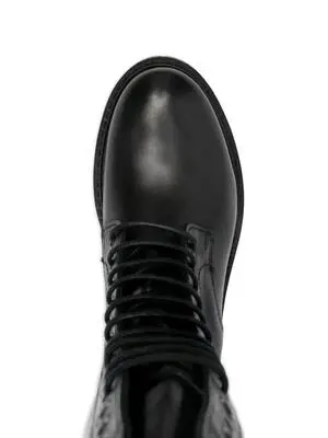 METISSE 40mm Lace-up Leather Combat Boots