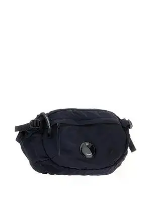 C.P. COMPANY Lens Detail Zip Belt Bag - Blue