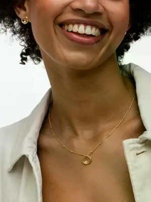 DOWER & HALL Waterfall Pendant Necklace