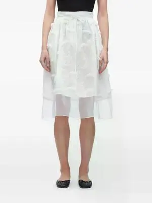 3.1 Phillip Lim Embroidered Tiered Skirt