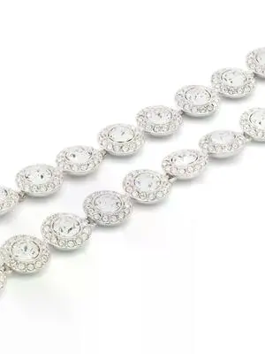 SWAROVSKI Crystal Embellished Rhodium-plated Set