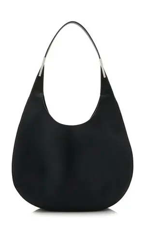 Savette The Florence Leather Hobo Bag - Black