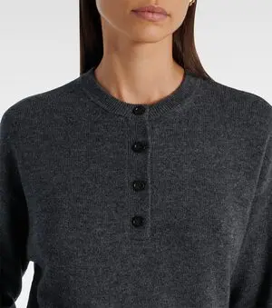 Max Mara Wool And Cashmere Blend Sweater - Grey