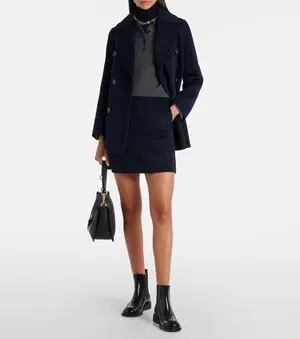 Max Mara Wool And Cashmere Blend Sweater - Grey