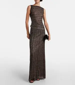 Missoni Zig Zag Sequin Maxi Skirt