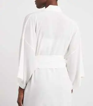 Olivia Von Halle Silk Queenie Long Robe