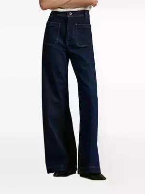 Polo Ralph Lauren High-rise Wide-leg Denim Jeans