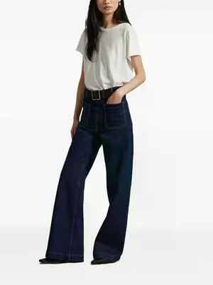 Polo Ralph Lauren High-rise Wide-leg Denim Jeans