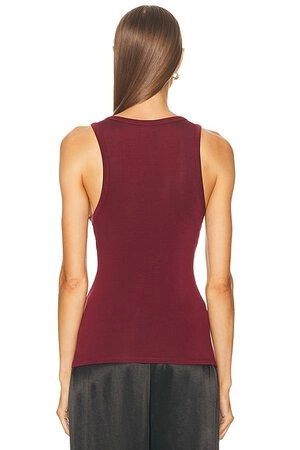 ST. AGNI Ribbed Jersey Tank Top