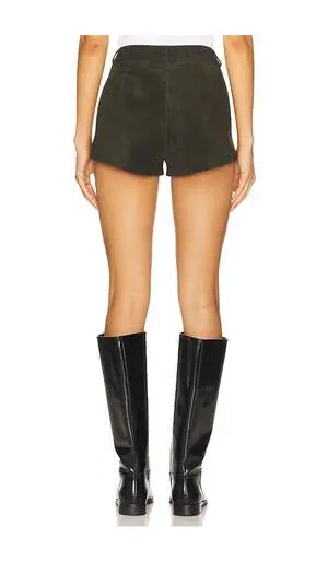 ZUT X Revolve Suede Waistband Shorts - Olive