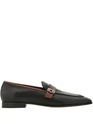 FERRAGAMO Gancini Buckle Detail Loafers