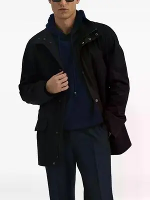 DOMAINE DES ARTISTES Drawstring-waist Cotton Jacket