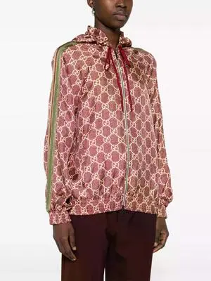 Gucci Gg Supreme Silk Jacket
