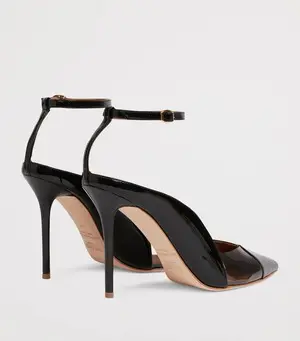 MALONE SOULIERS Patent Leather And Pvc Pumps
