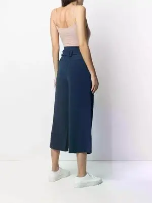 Michael Kors Belted Cropped Trousers