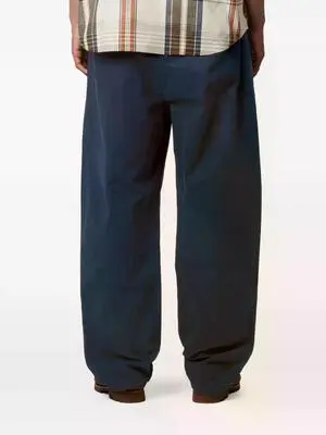 Carhartt Work In Progress Logo-patch Trousers - Blue