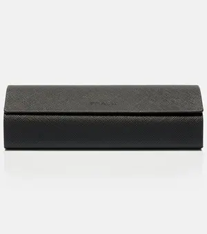 Prada Square Acetate Eyeglasses With Tortoiseshell Frame