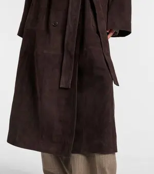 RÓHE Suede Wrap Coat