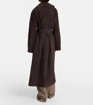 RÓHE Suede Wrap Coat