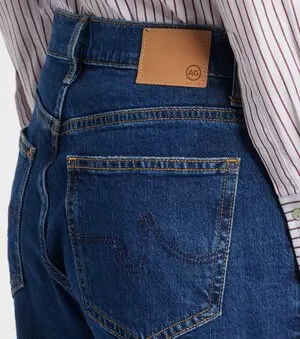Ag Mid-rise Wide-leg Jeans