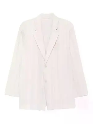 Issey Miyake Striped Blazer - Neutrals