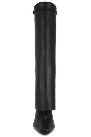 Staud Wally Foldover High Heel Boot - Black