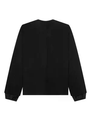 JIL SANDER Lined Cuff Sweatshirt