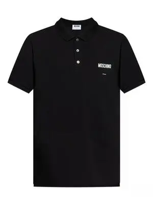 Moschino Logo-embroidered Polo Shirt