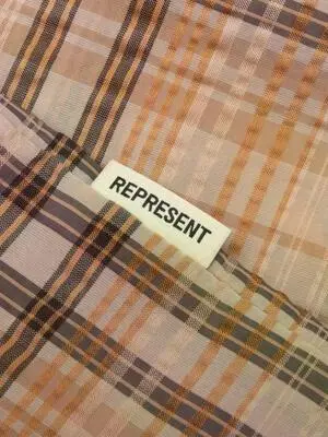 REPRESENT Checked Shirt