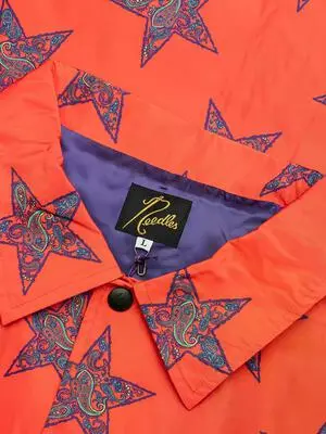 Needles Paisley Star Print Jacket - Red